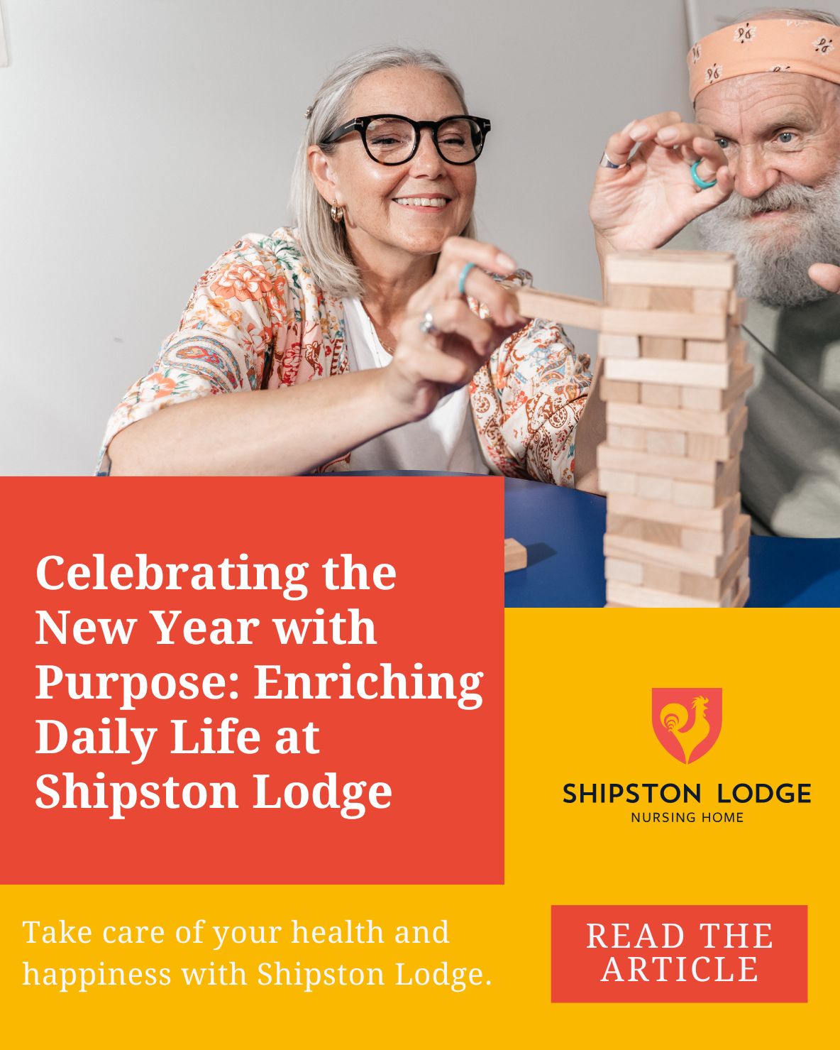 Celebrating the New Year at Shipston Lodge