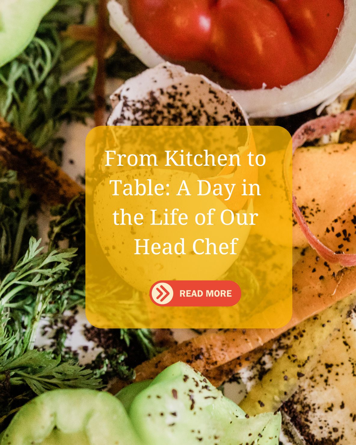 A Day in the Life of Our Head Chef | Dining Experience